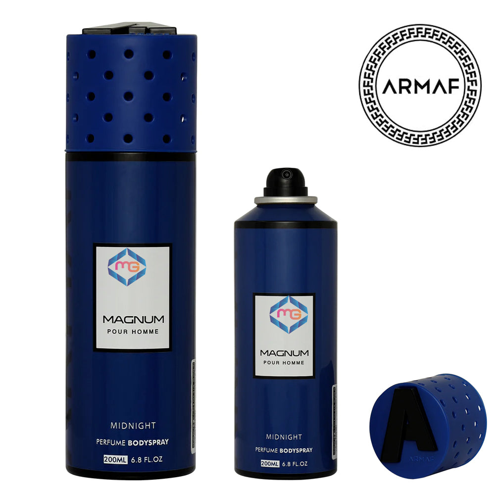 Buy Armaf Magnum Midnight Deodorant Spray For Men - Madina Gift